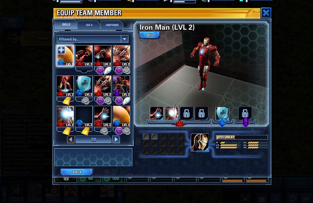 Facebook: Marvel Avengers Alliance Tactics Now on Close Beta | Jori's ...