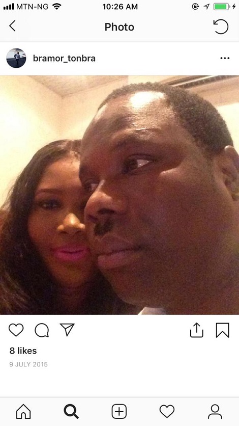 Ken Bramor's Wife, Ehi Ogbebor Says He Is Occult and Their Marriage Was ...