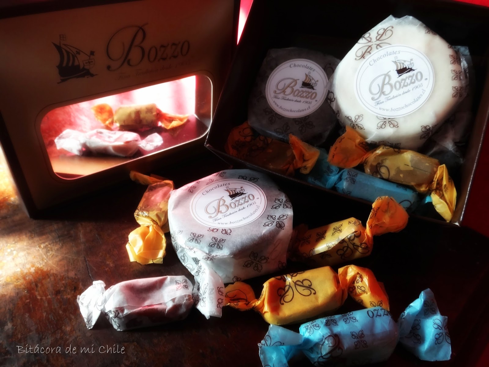 Bitacora de mi Chile: Chocolates, calugas, alfajores Bozzo