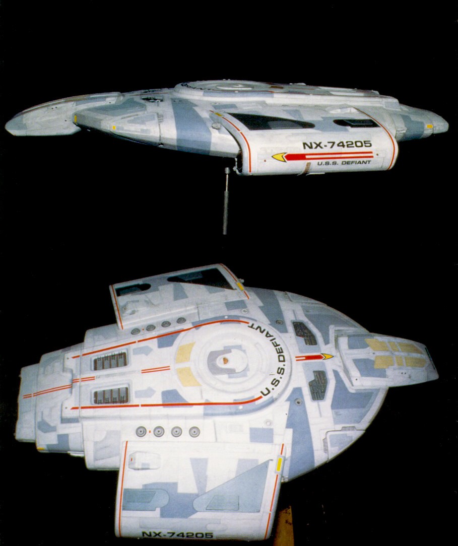 KirkTrekModeler's Model Blog: Defiant Studio Model and References