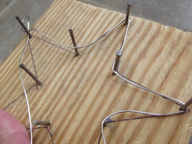 Morning by Morning Productions: Wire Star Ornaments