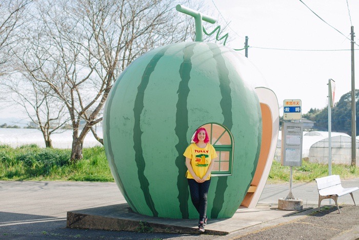 Burntfeather: Japan Road Trip - Fruit Bus Stops