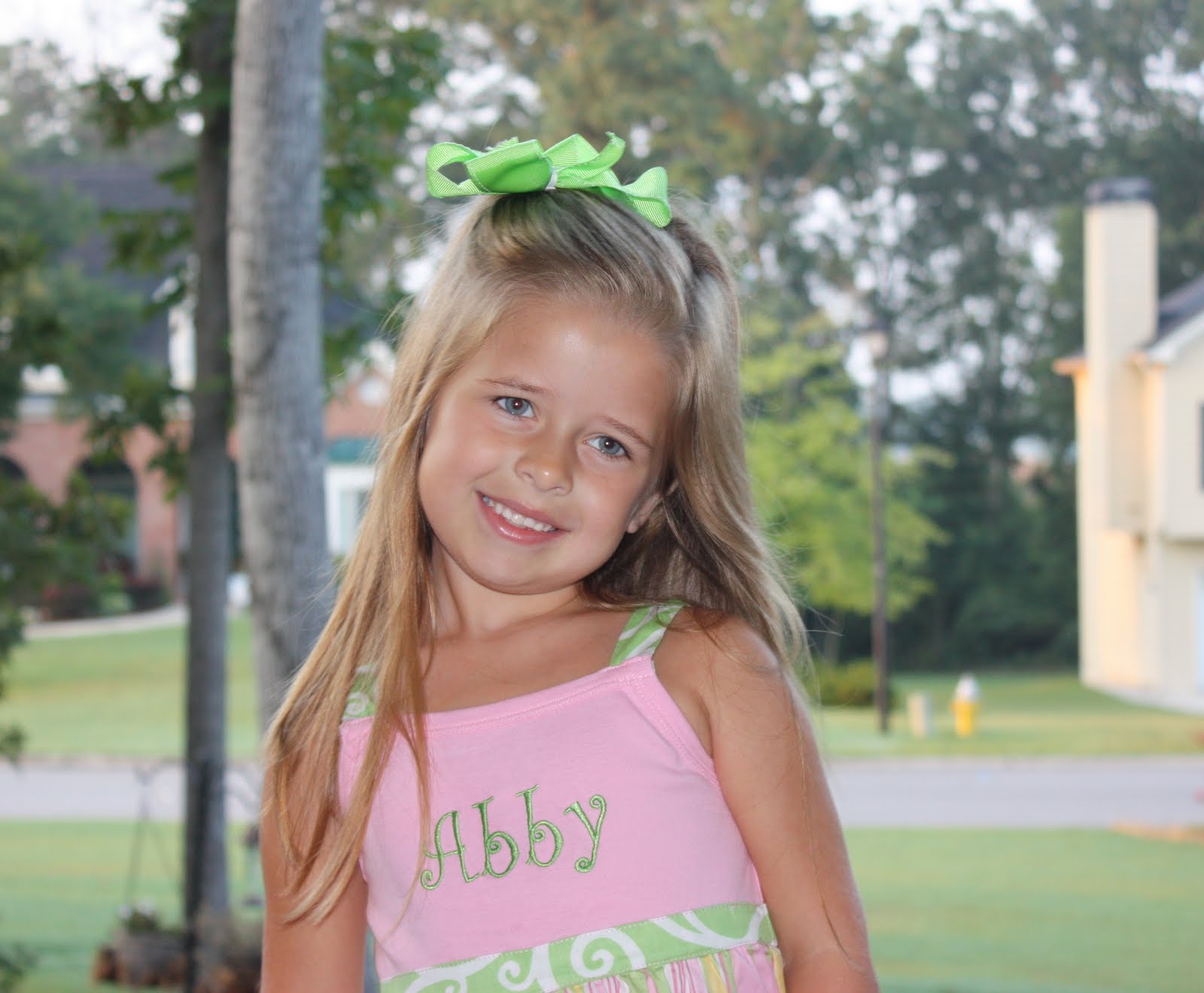 Never A Dull Moment: Abby's First Day of 1st Grade