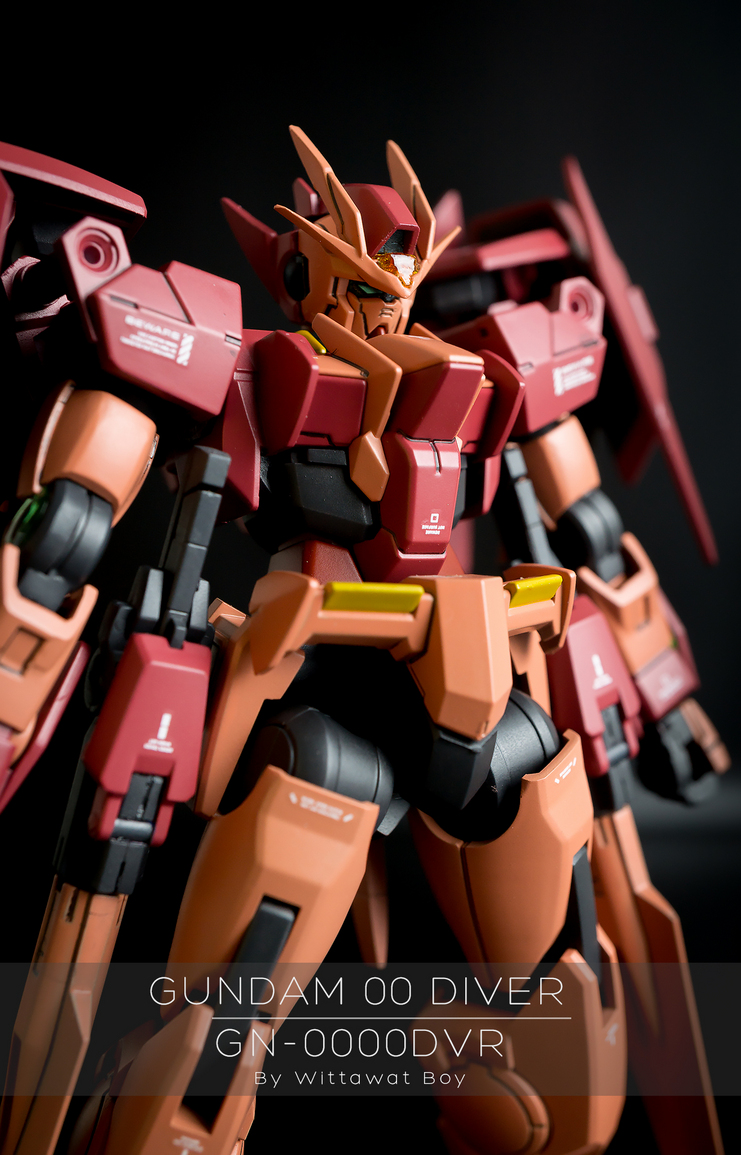 Painted Build: HGBD 1/144 Gundam 00 Diver