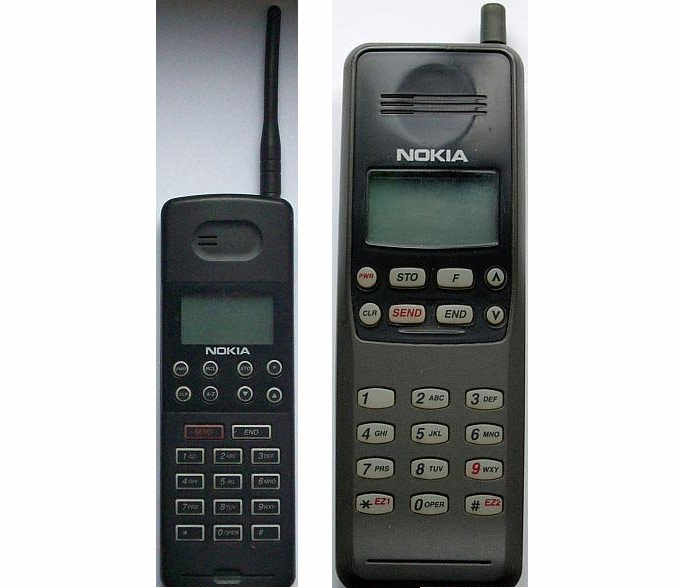 Technology & Real Facts: Flashback: Nokia evolved from 10 KG to 139 grams