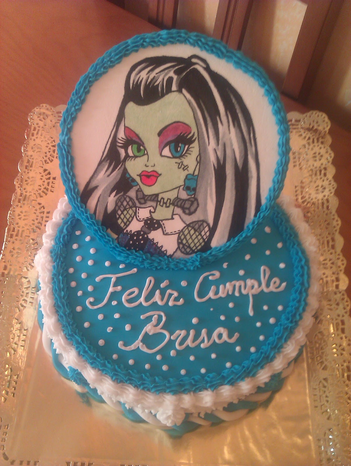 Las Cosas Ricas de Gaby!: "Torta Monster High"