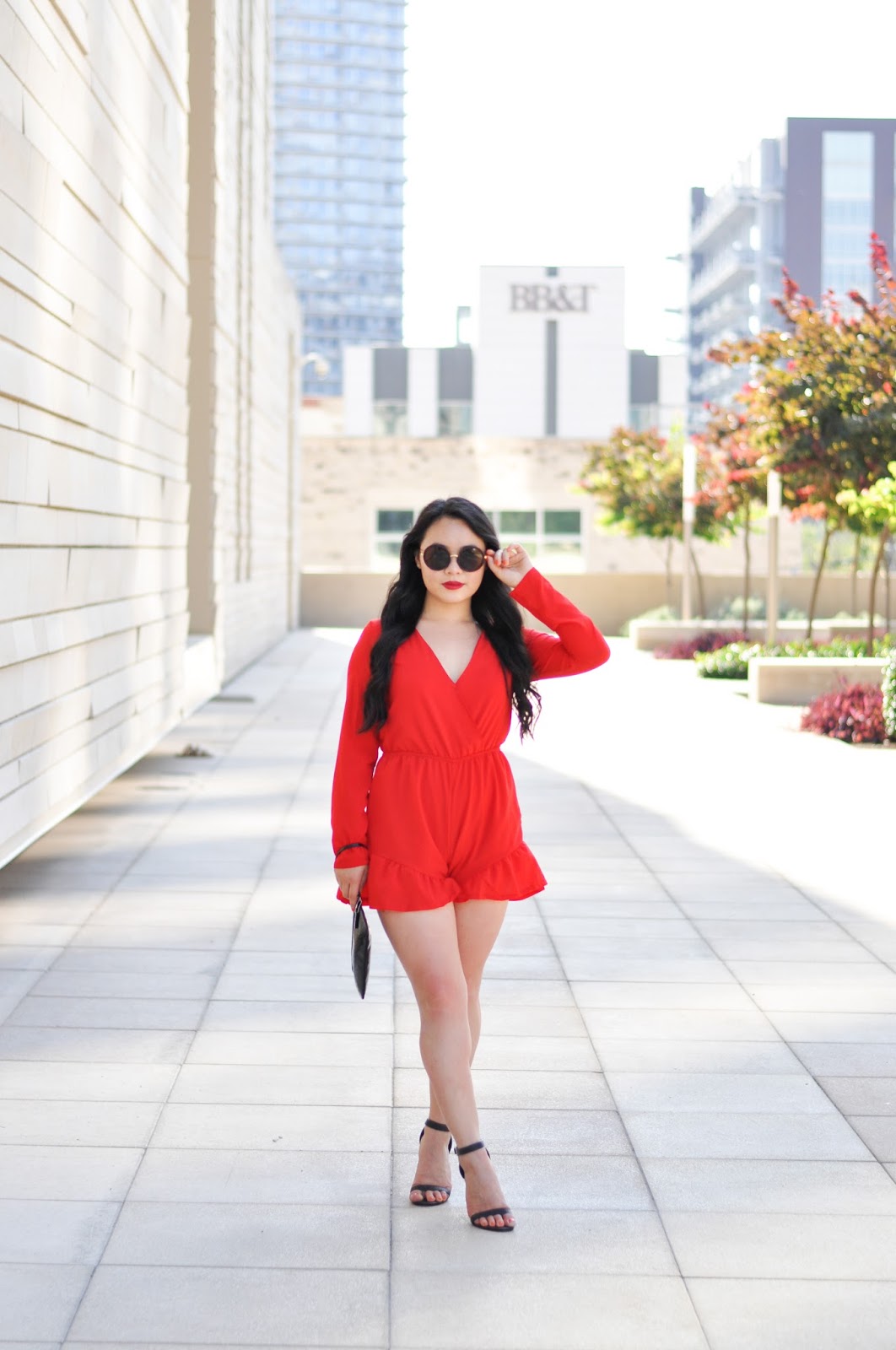 The Red Romper - The Bella Insider