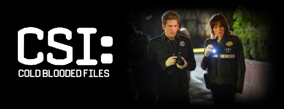 Greg Sanders ~ CSI: Cold Blooded Files - CSI: Las Vegas News