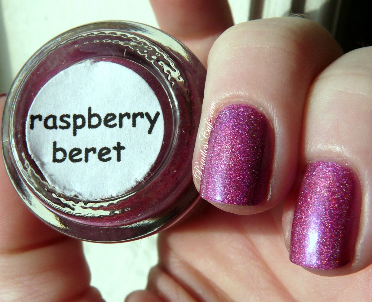 AquaDaisy Raspberry Beret - Swatches and Review | Pointless Cafe