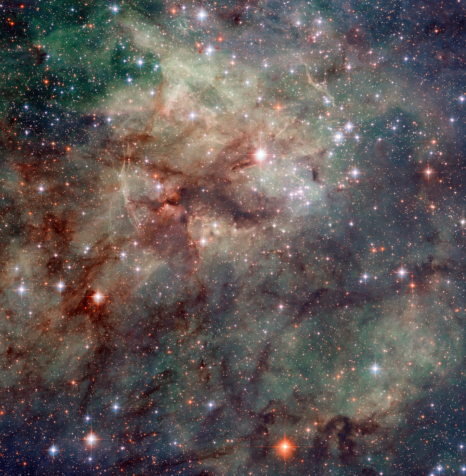 Hubble snaps close-up of the Tarantula Nebula | Earth Blog