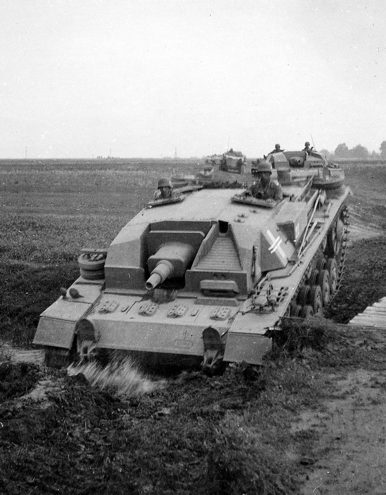 Panzermänner: StuG Driven Through a Shallow Ditch