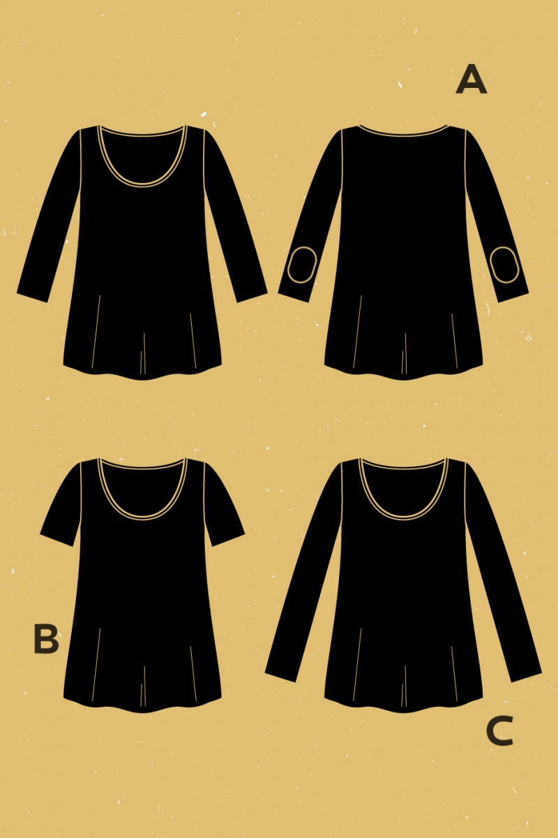 Laisse Luciefer: Crash-Test - Tee-shirt Plantain Réédité- Deer and Doe