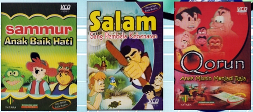 Koleksi VCD Film Kartun Bahasa Arab Subtitle Indonesia