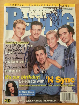 love, elizabethany: the cost of nsync's memorabilia today