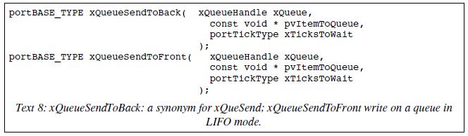 Let's Get Creative: Free RTOS inter task communication