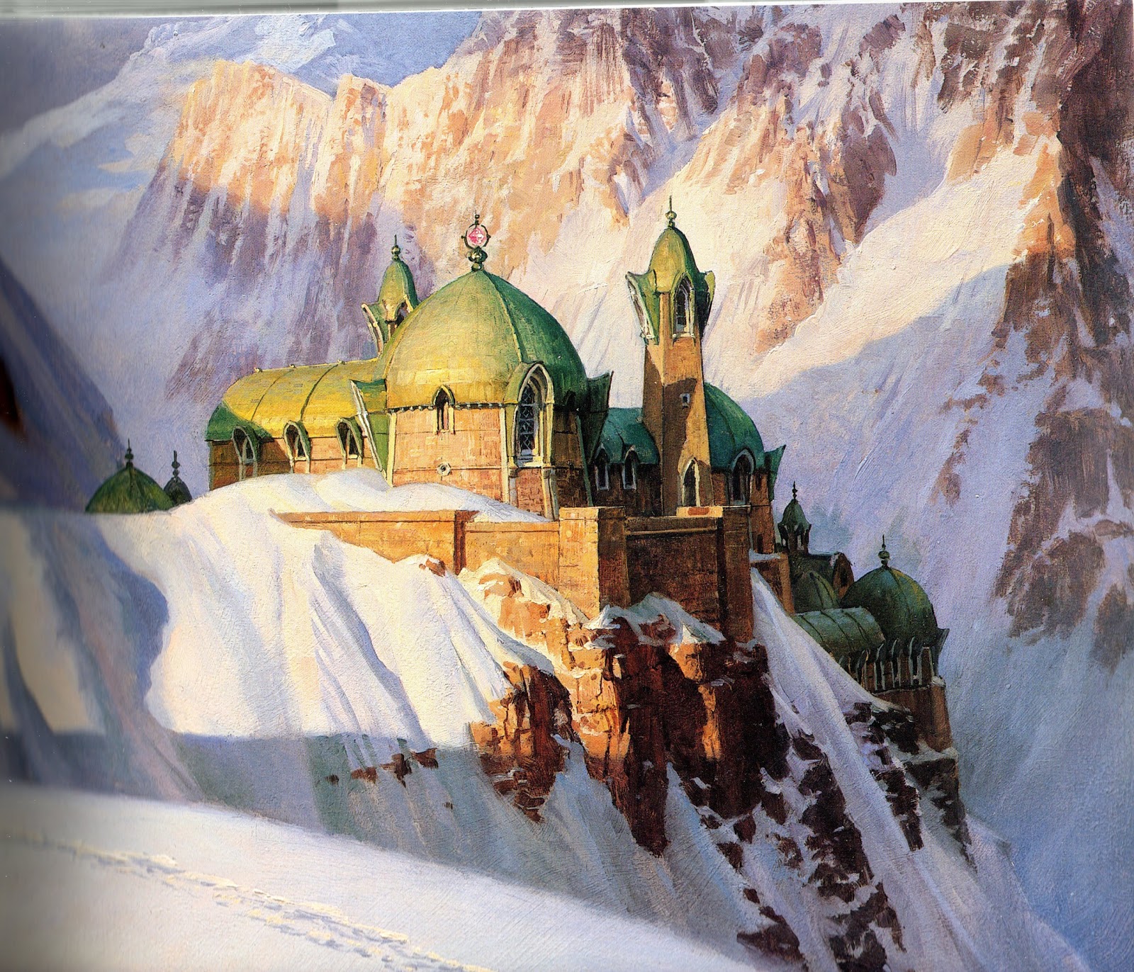 Thermala, by James Gurney : r/ImaginaryLandscapes