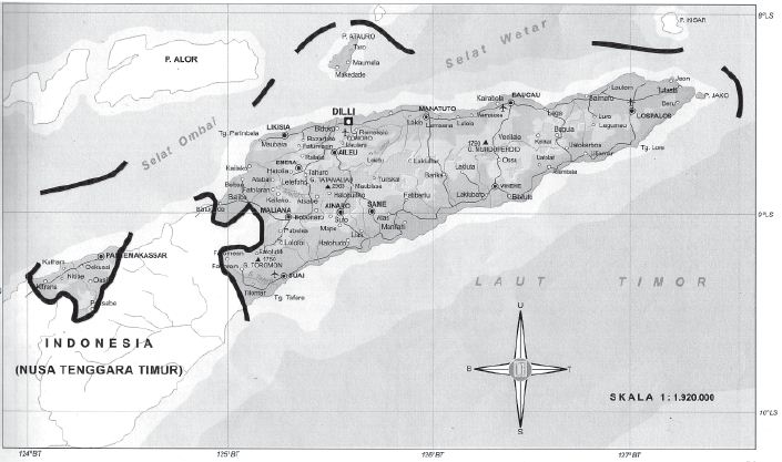 Letak Geografis dan Astronomis Timor Leste, Iklim, Bentang Alam, Bentuk ...