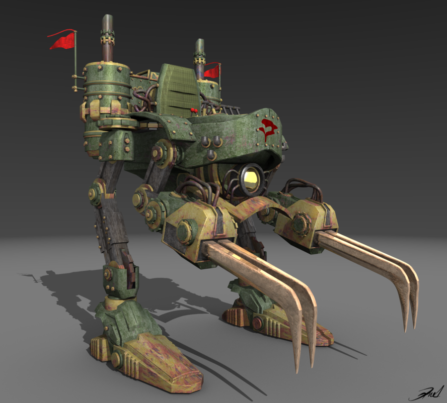 Modern Synthesist: Genestealer Cult Armoured Sentinel conversion ...