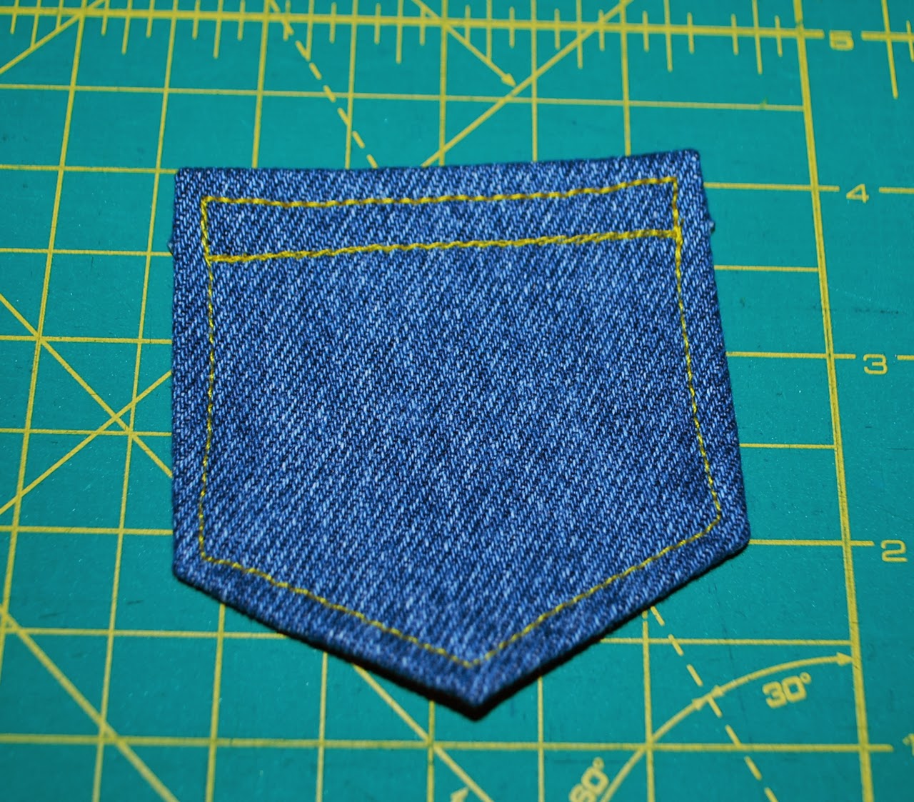 Roonie Ranching: Denim Tooth Fairy Pillow -- Sewing Tutorial