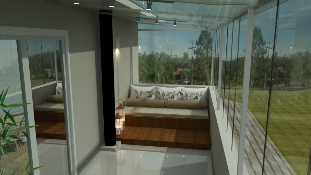 ARQUITETANDO by Mariana Volkart: Varandas em vidro