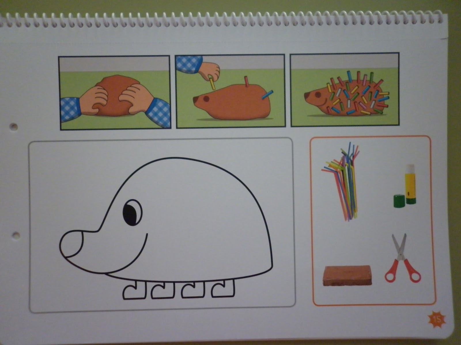 Maestra de infantil: Erizo