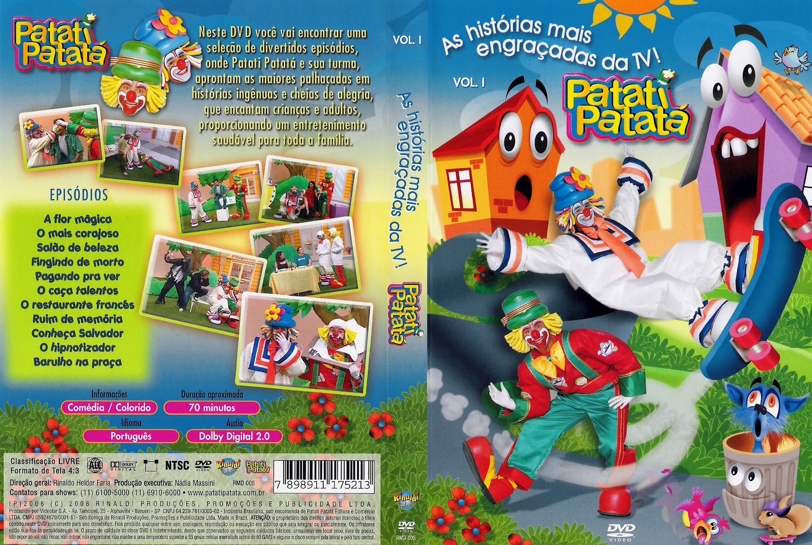 CAPAS GRÁTIS: Patati Patatá