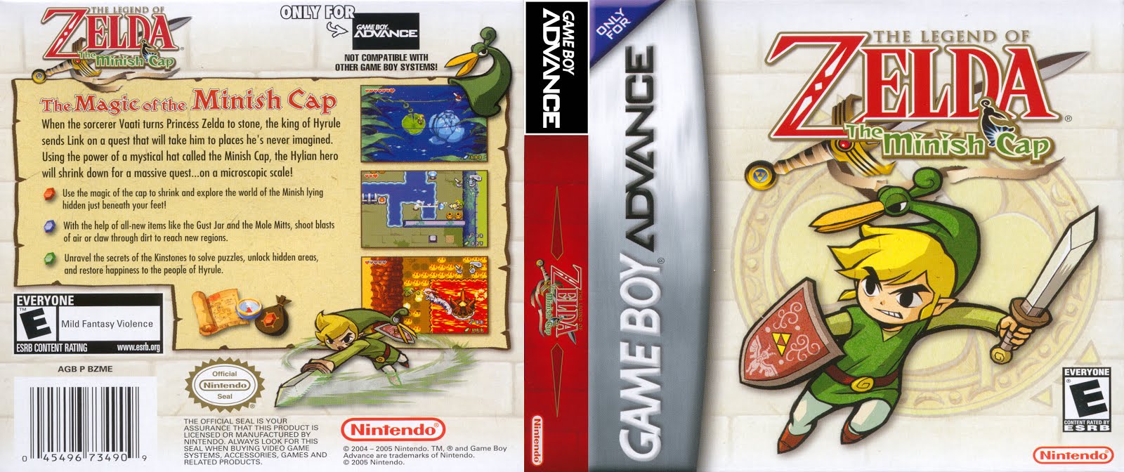 Baixar Zelda gba portugues Minish Cap
