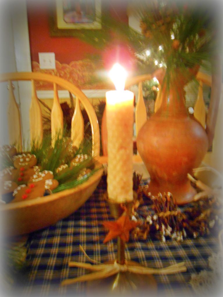 Cathy's Craft Corner: A Primitive Christmas vignette