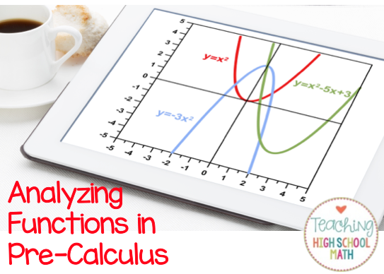 Teaching Analyzing Functions in Pre Calculus or College Algebra (and a ...