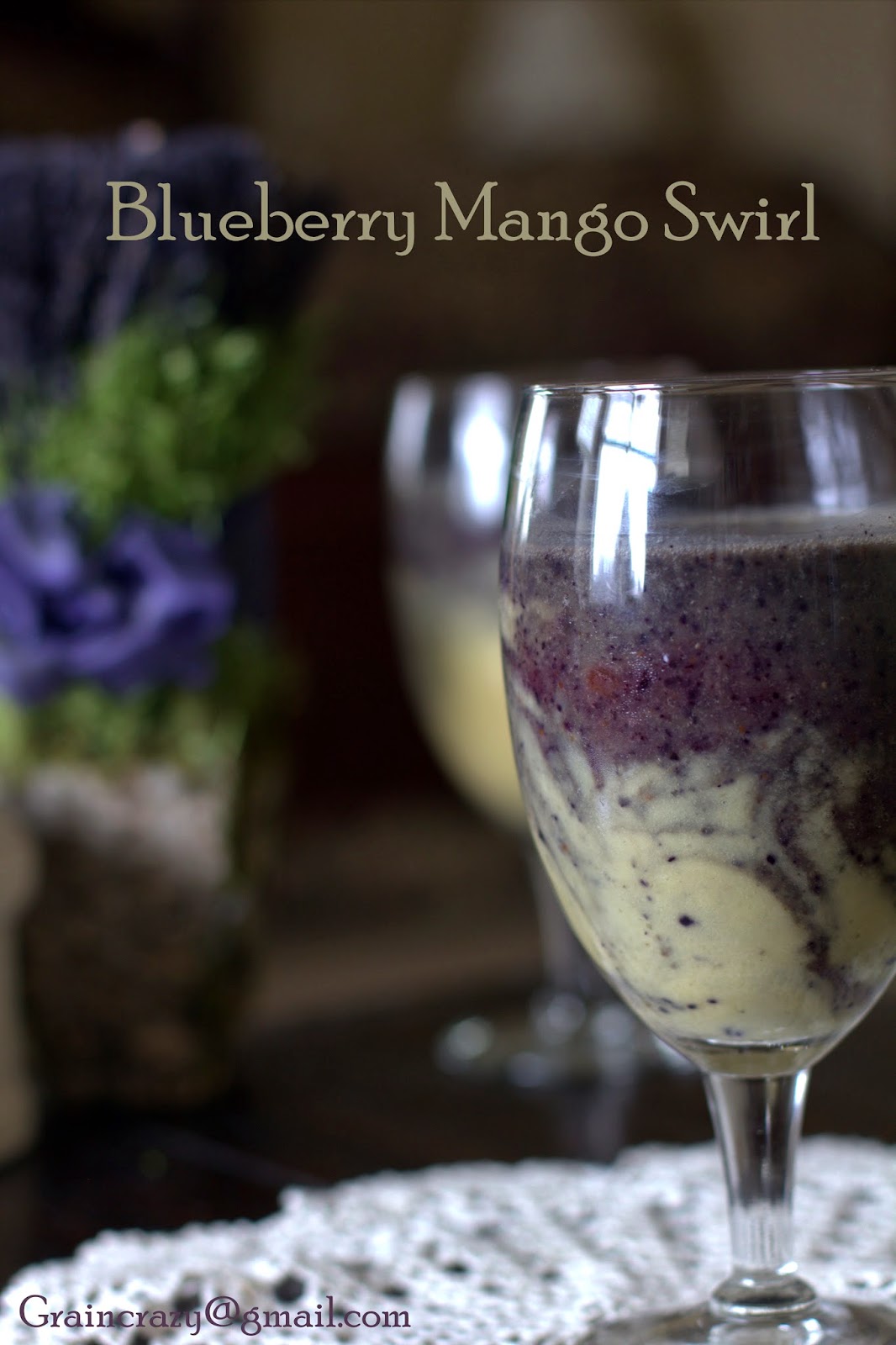 Grain Crazy: Blueberry Mango Swirl