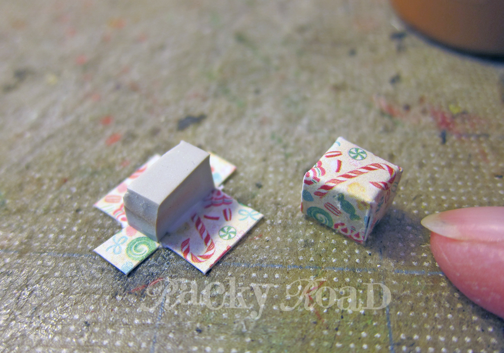 junk&stuff: Special Delivery Christmas Matchbox with Tiny Package Tutorial