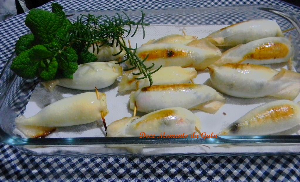 Doce Momento da Gula: Lula Recheada