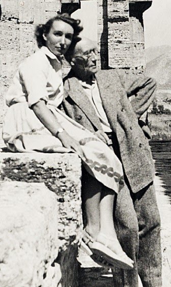 Andre Gide and Wife (Madeleine)