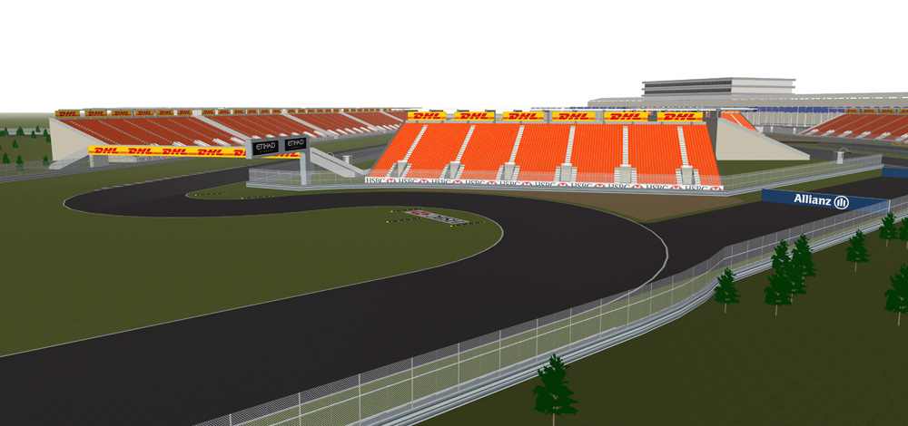 PompeY2J: F1 Circuit - new pit lane and terraining work