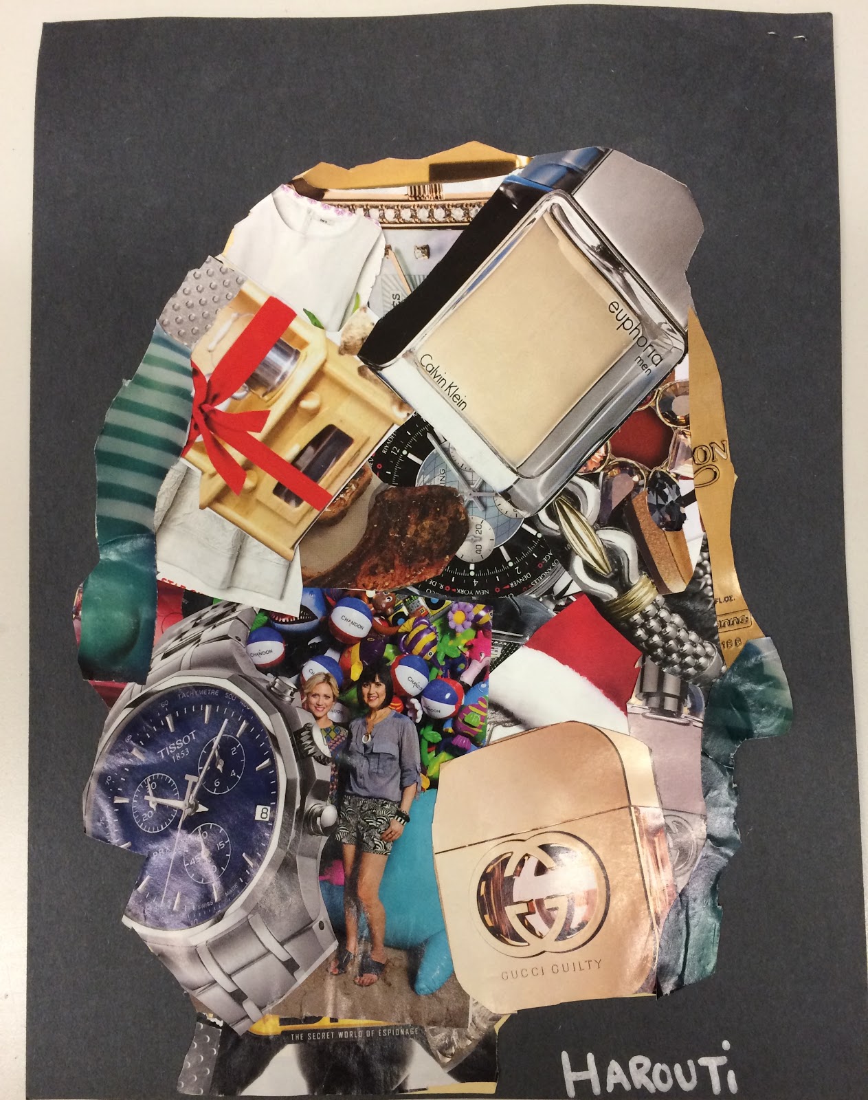 Ms. C's Artroom: Symbolic Self-Portraits