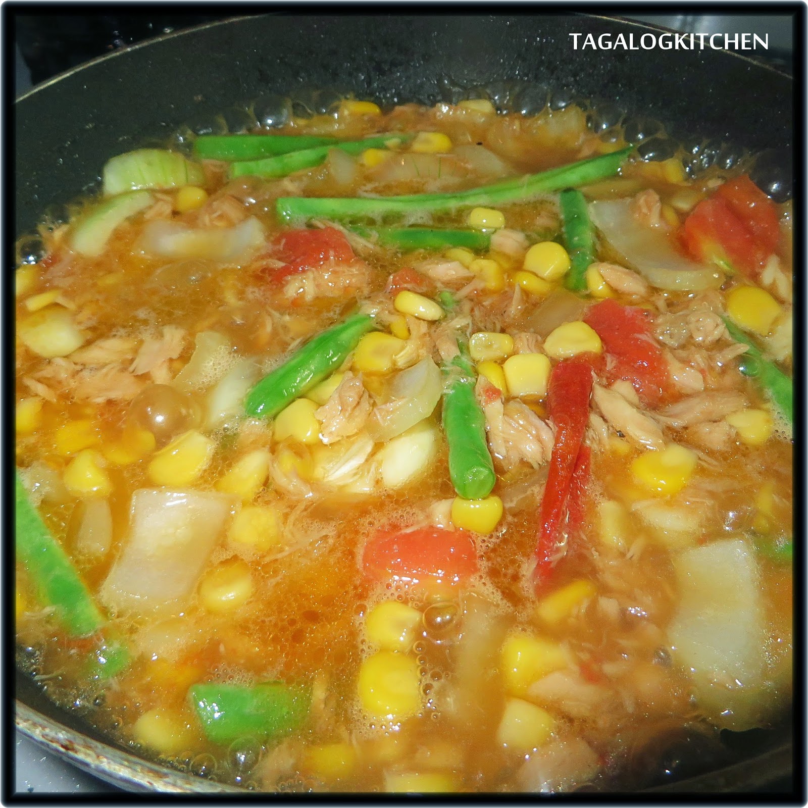 LUWEEH KITCHEN : Simpleng Ulam..Tuna Bitsuelas at Maiz