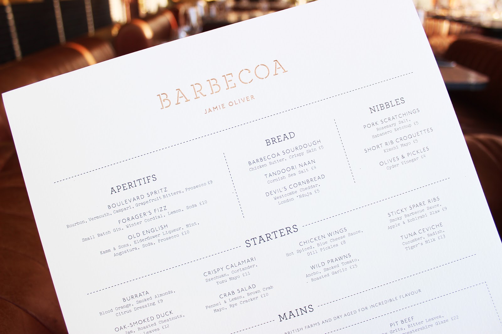 Food: Barbecoa St Paul's Review | Tales of a Pale Face | UK beauty blog