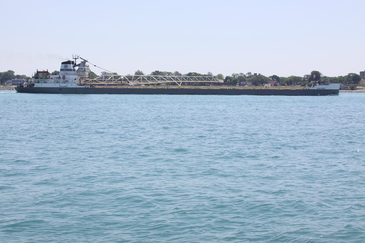 Michigan Exposures: Last Ship of the Day...the Calumet