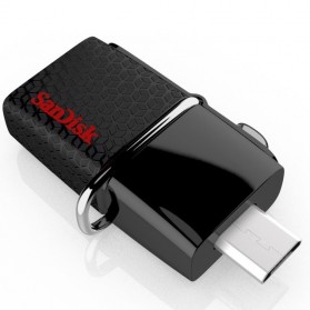 Aneka Flash Drive Sandisk Ultra 3.0 Dual Usb Drive & Micro Usb Drive 64 ...