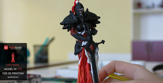 Kayle the Judicator 3D Model STL | Static Model | 3D Models by Lambert ...