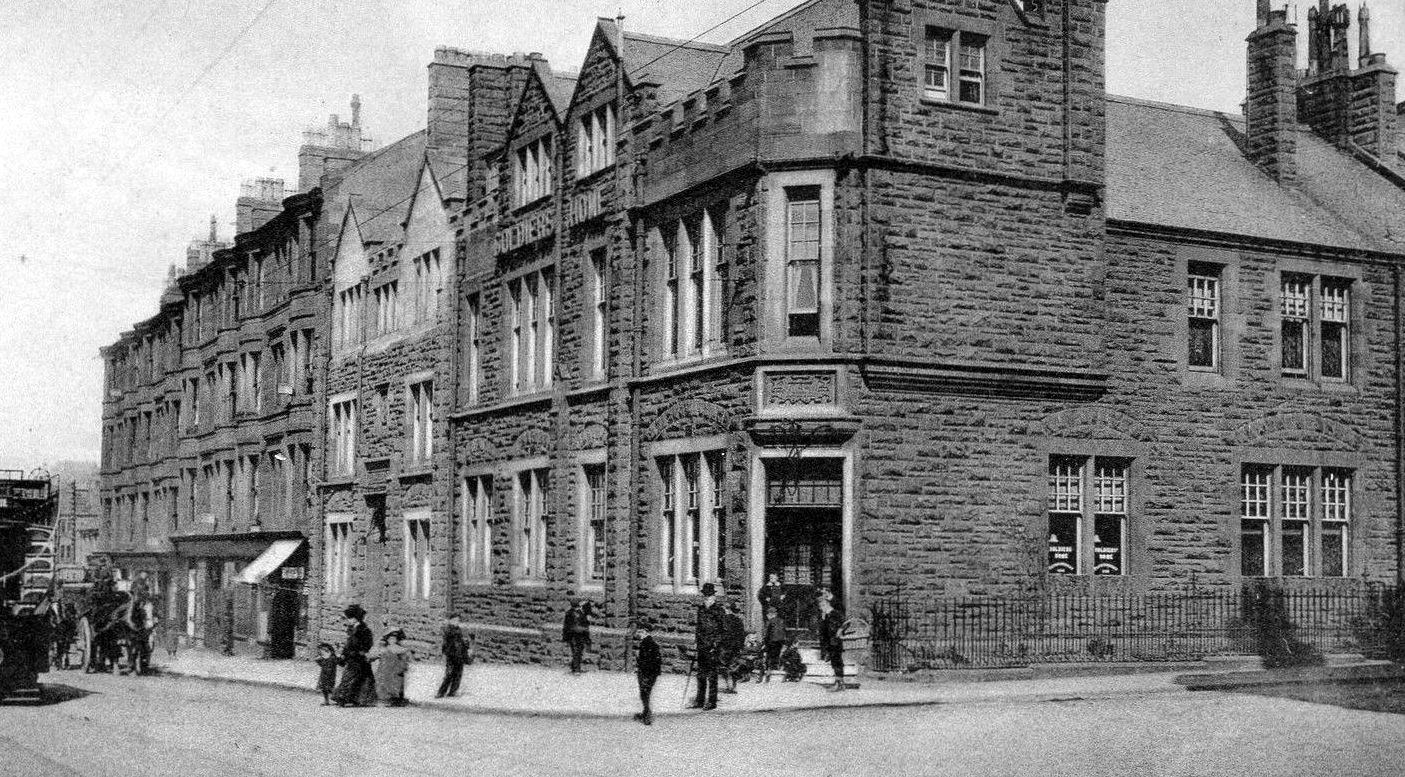 Tour Scotland: Old Photograph Soldiers Hotel Maryhill Barracks Glasgow ...