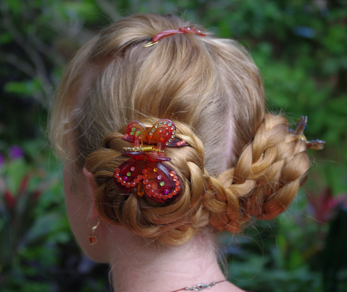 Braids & Hairstyles for Super Long Hair: Figure 8 Braided Buns~ my look ...