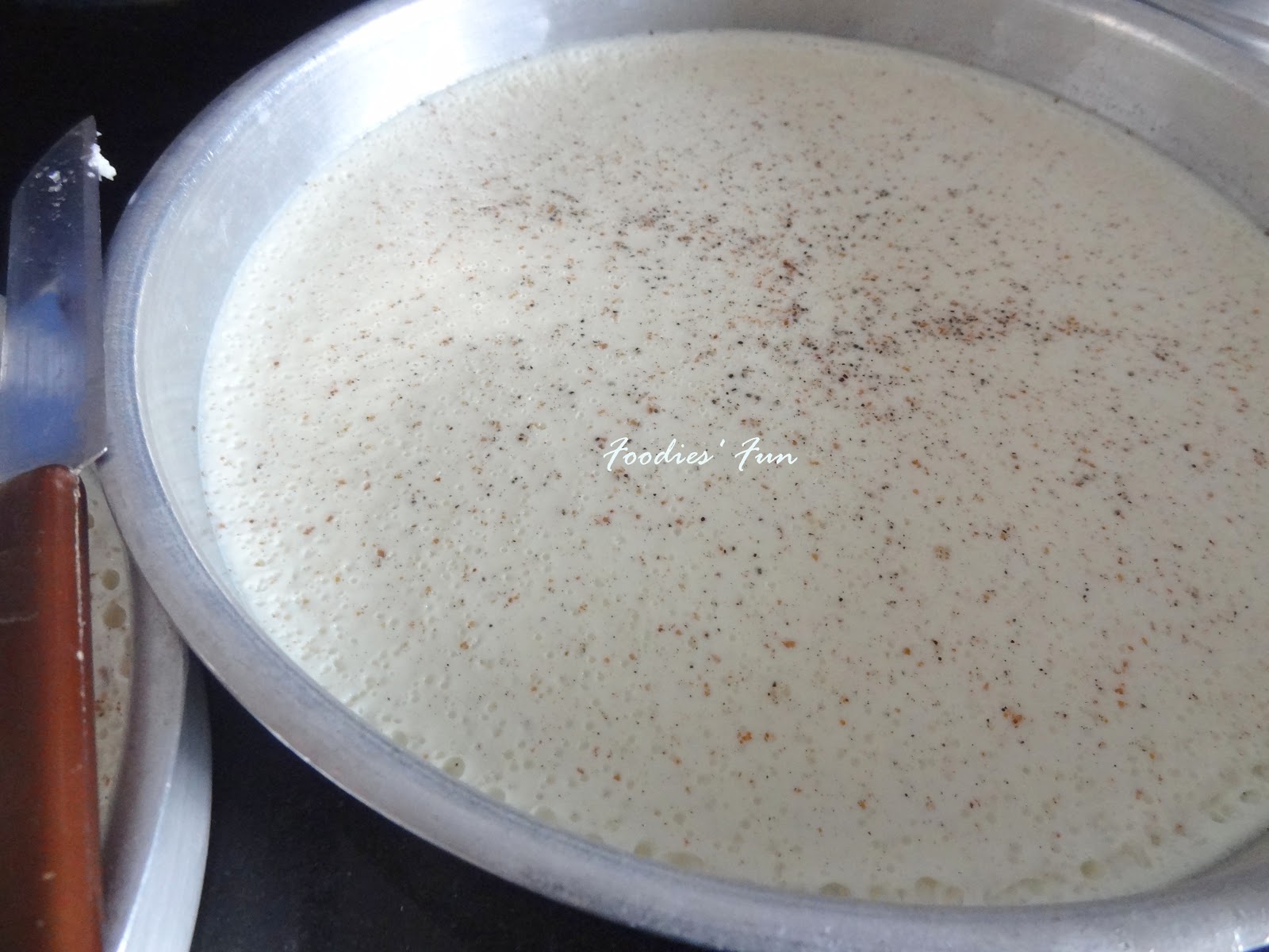 Foodies' Fun...: Bari (Colostrum milk sweet dish)