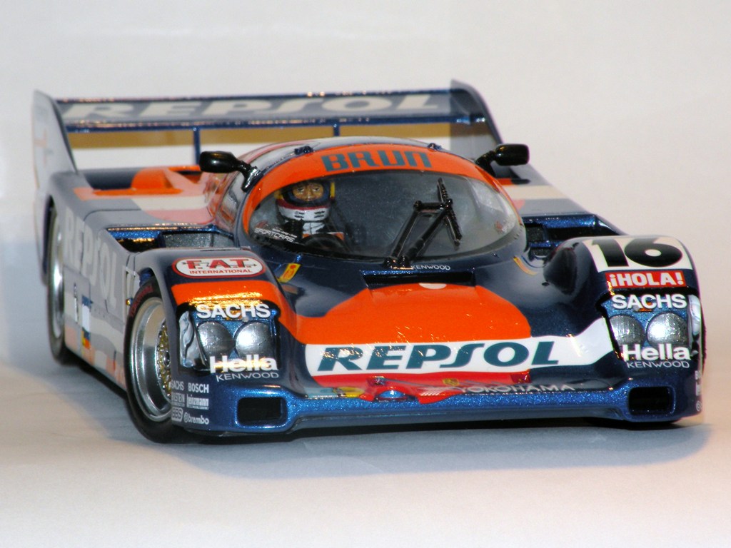 Farolillo Rojo: Porsche 962C Repsol Brun Motorsport - Le Mans 1990