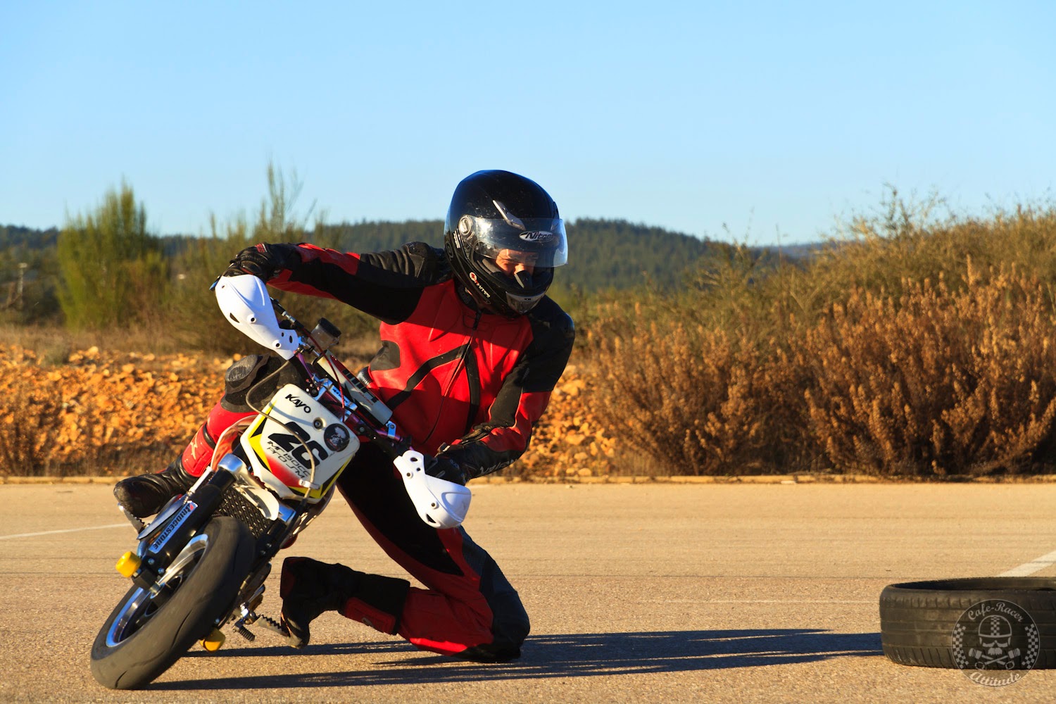 Cafe Racer Attitude: Pit Bike Afternoon