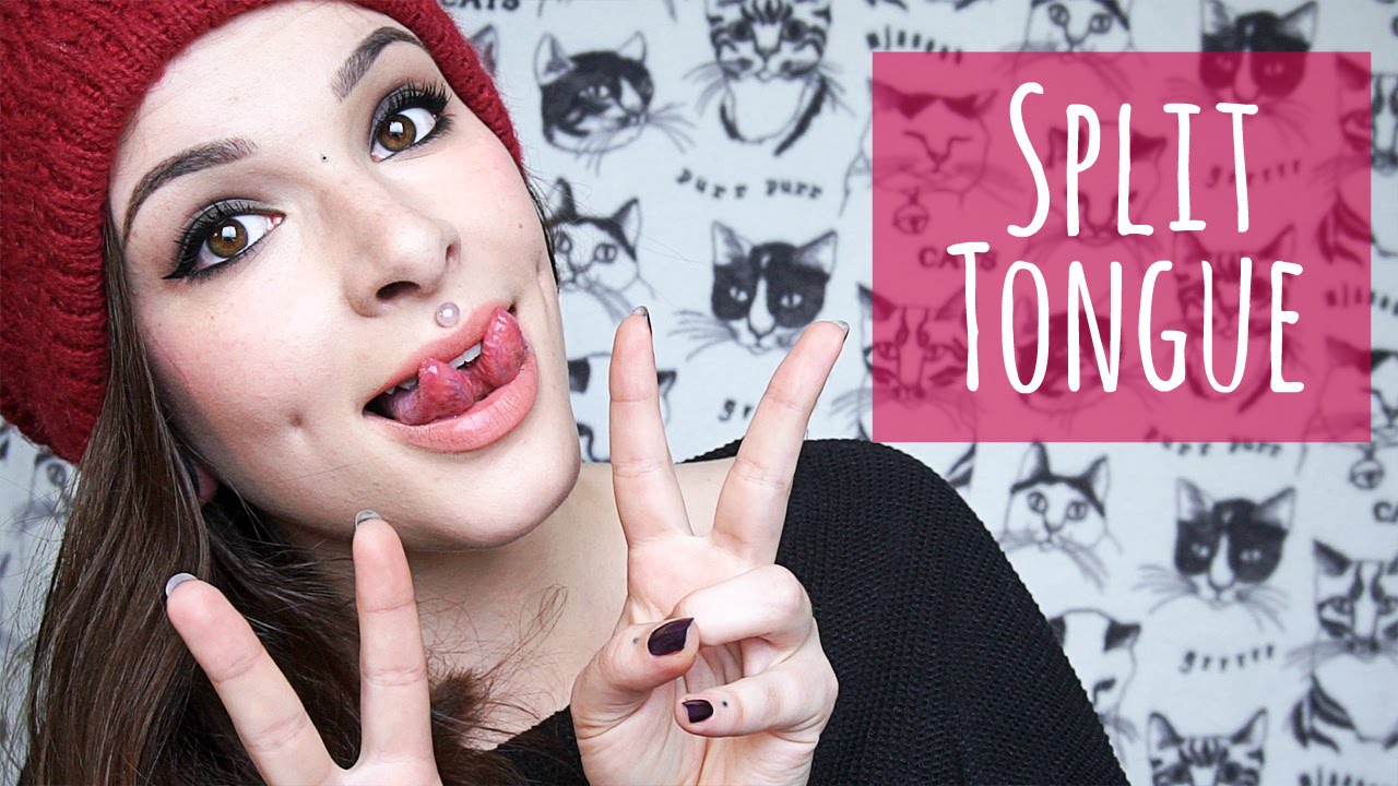 Раздваивание языка - Tongue splitting