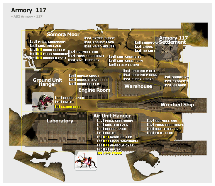Lokasi Monster Pada Peta - RF Pedia