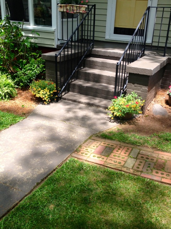 Front entryway makeover reveal...