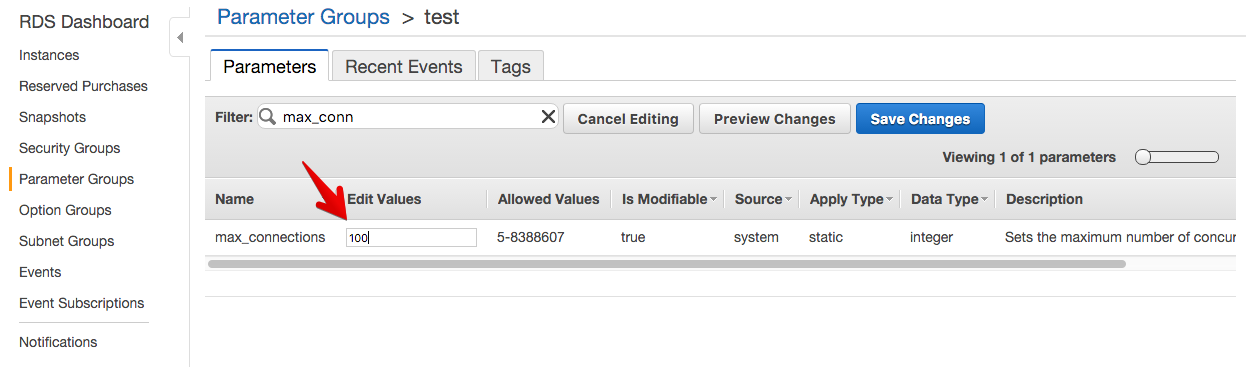 AWS RDS Max Connections Limit As Per Instance Type | AWS