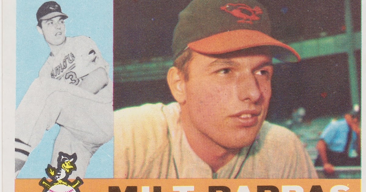 Horizontal Heroes: The 1960 Topps Set: #12 Milt Pappas